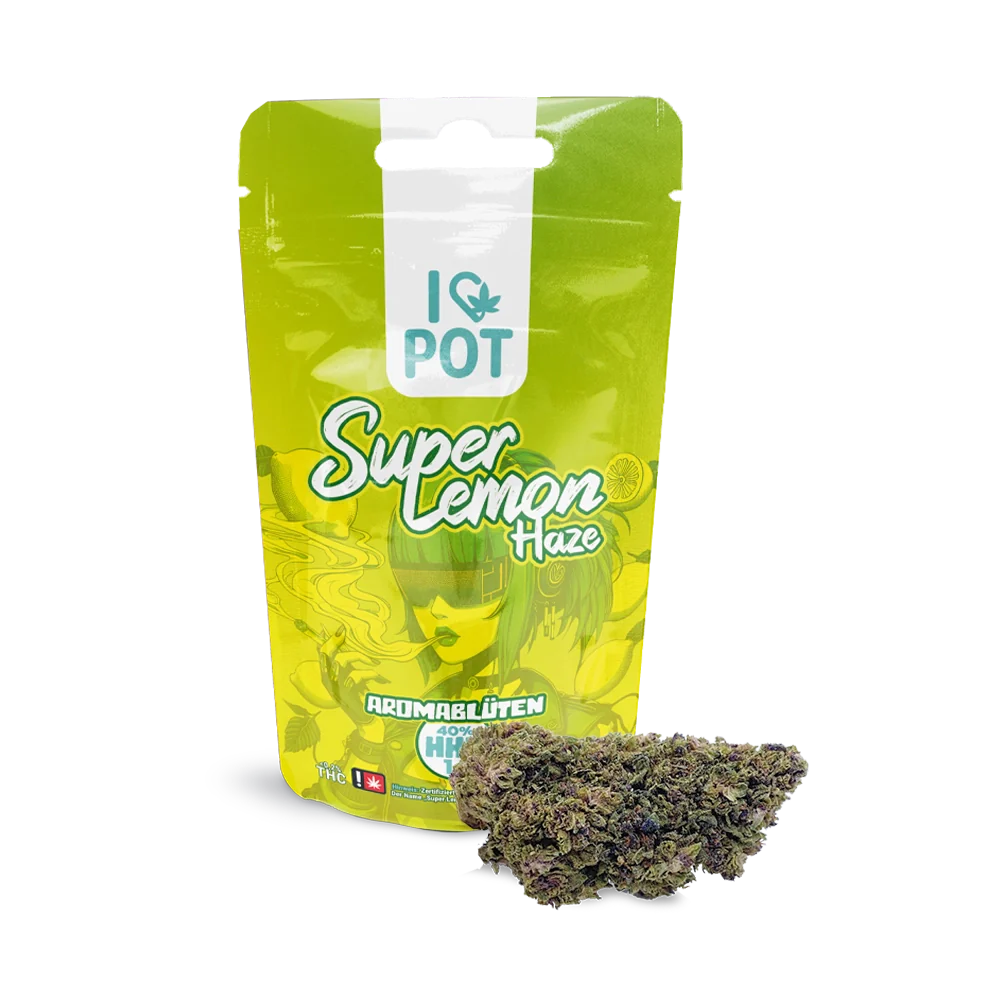 40% HHZ Blüten I Love Pot | Super Lemon Haze🍋 – hhc-grosshandel.com