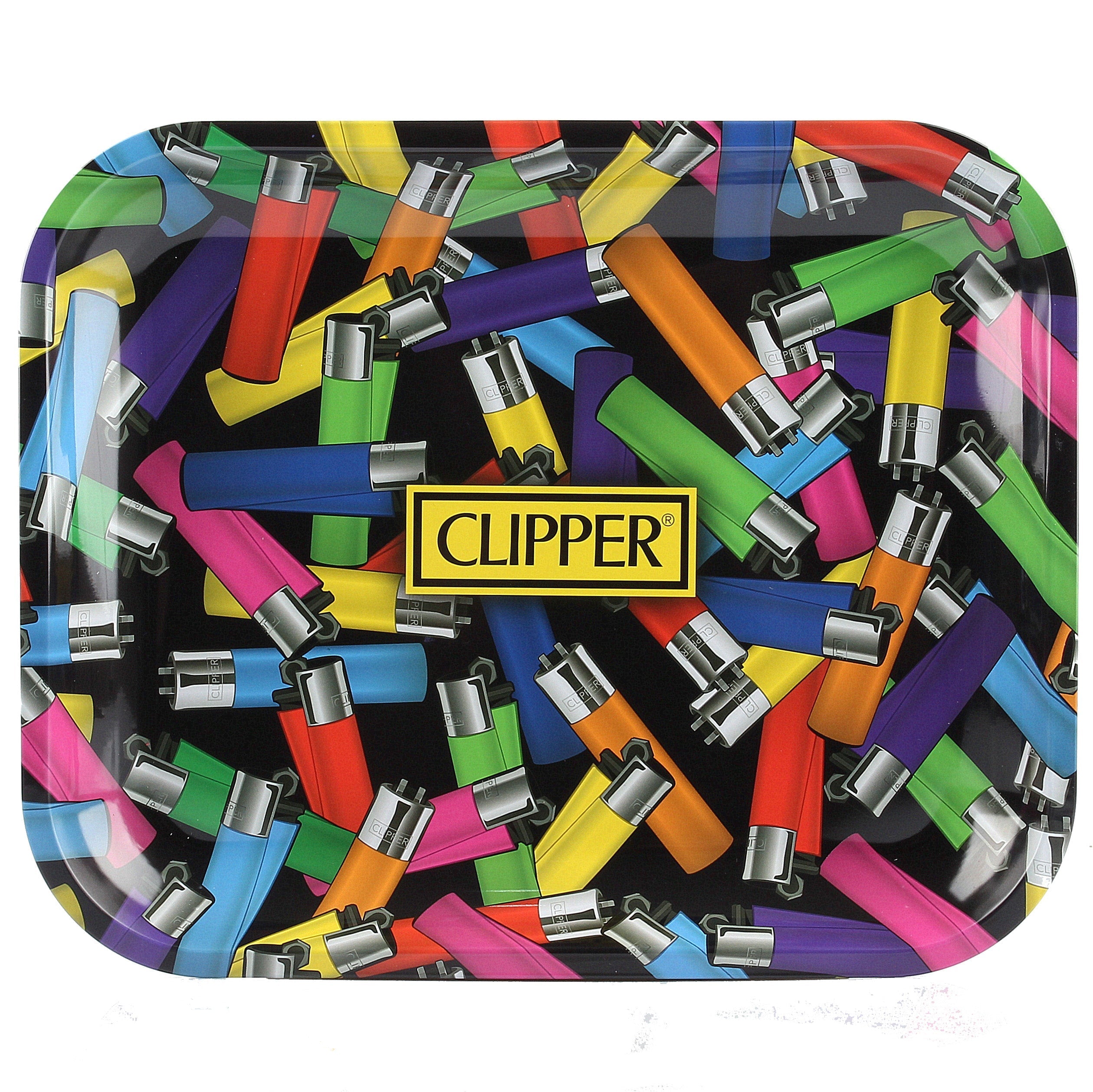 Rolling Tray Drehunterlage Dreh-Tablett Metall CLIPPER Chaos Line – hhc ...