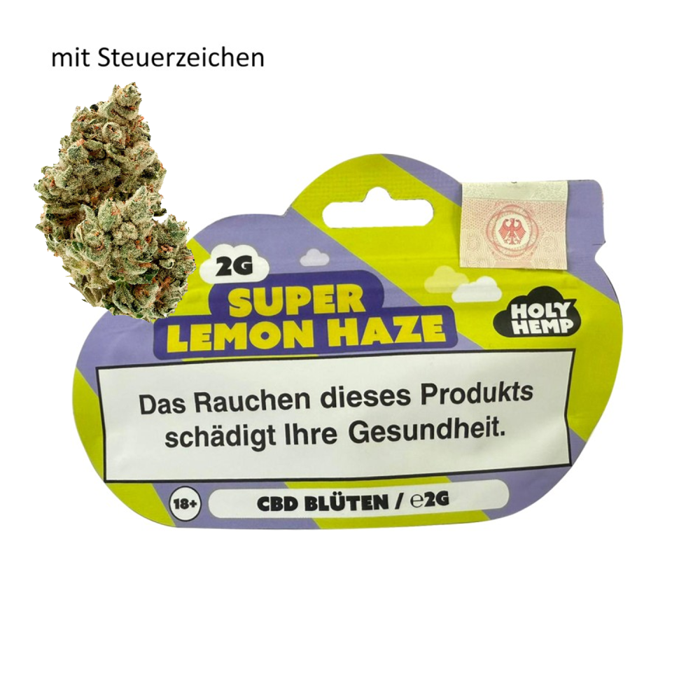 HolyHemp® CBD Blüten 2g Super Lemon Haze im Großhandel kaufen