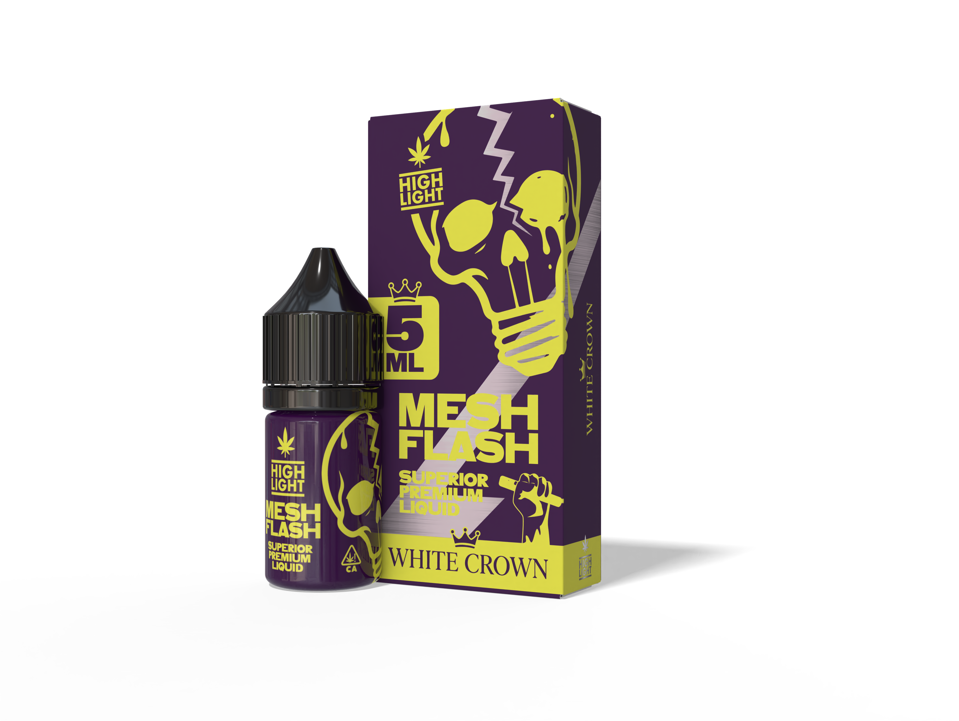 Mesh Flash | Liquid 5ml | White Crown